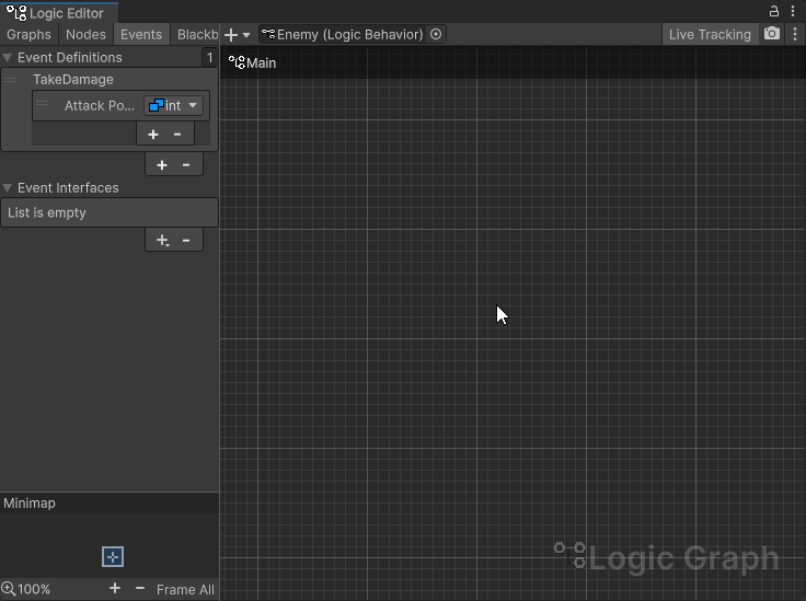 カスタムイベント | Logic Toolkit Documentation